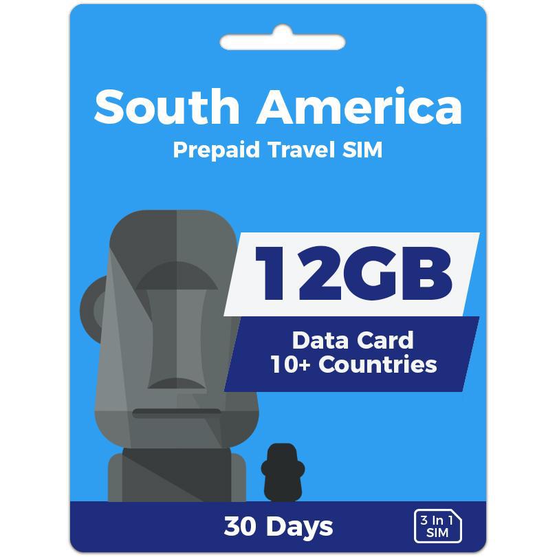 Buy South America SIM Card | South America Travel SIM Cards | Prepaid SIMs